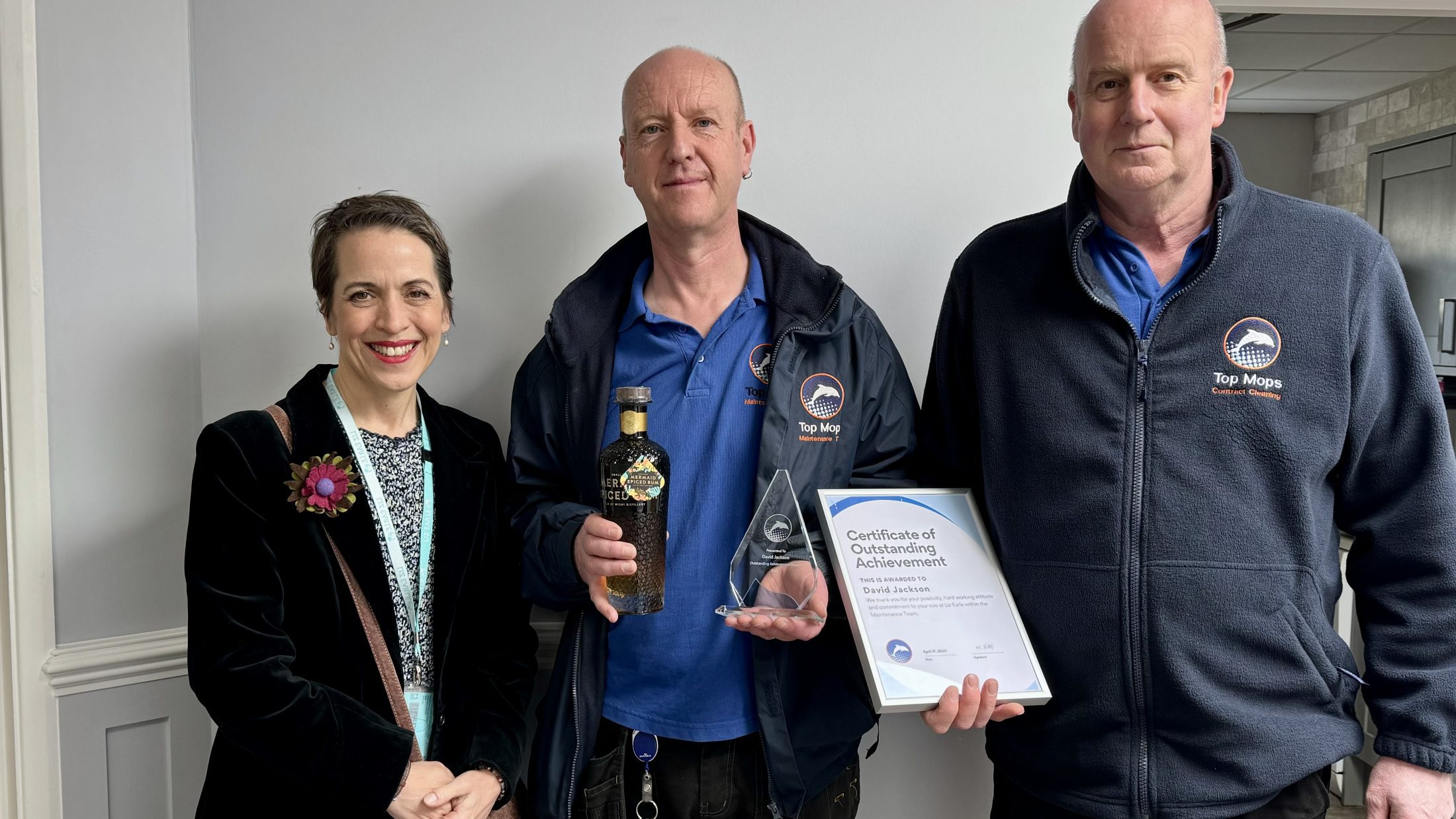 Outstanding Achievement Award - David Jackson | Top Mops
